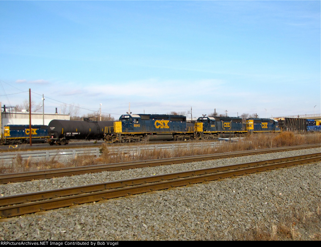 CSX 8845, 8849, and 8851